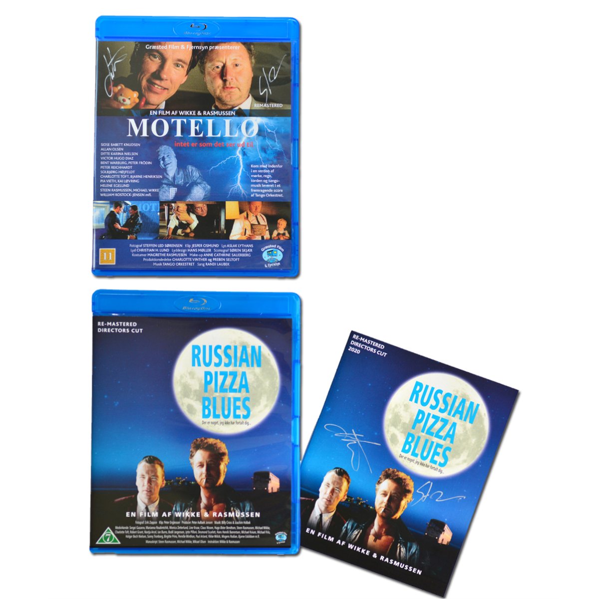 MOTELLO & RPB PAKKEN BLU-RAY SIGNERET - BLU RAY - WIKKE & RASMUSSEN WEBSHOP